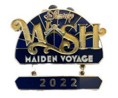 Disney Wish Cruise Ship - DCL Wish Maiden Voyage 2022 | PIN 66462