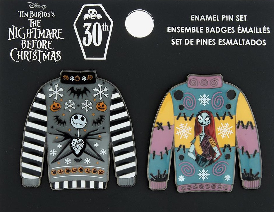 Hot Topic - Holiday - Jack & Sally Holiday Sweaters | PIN 66484