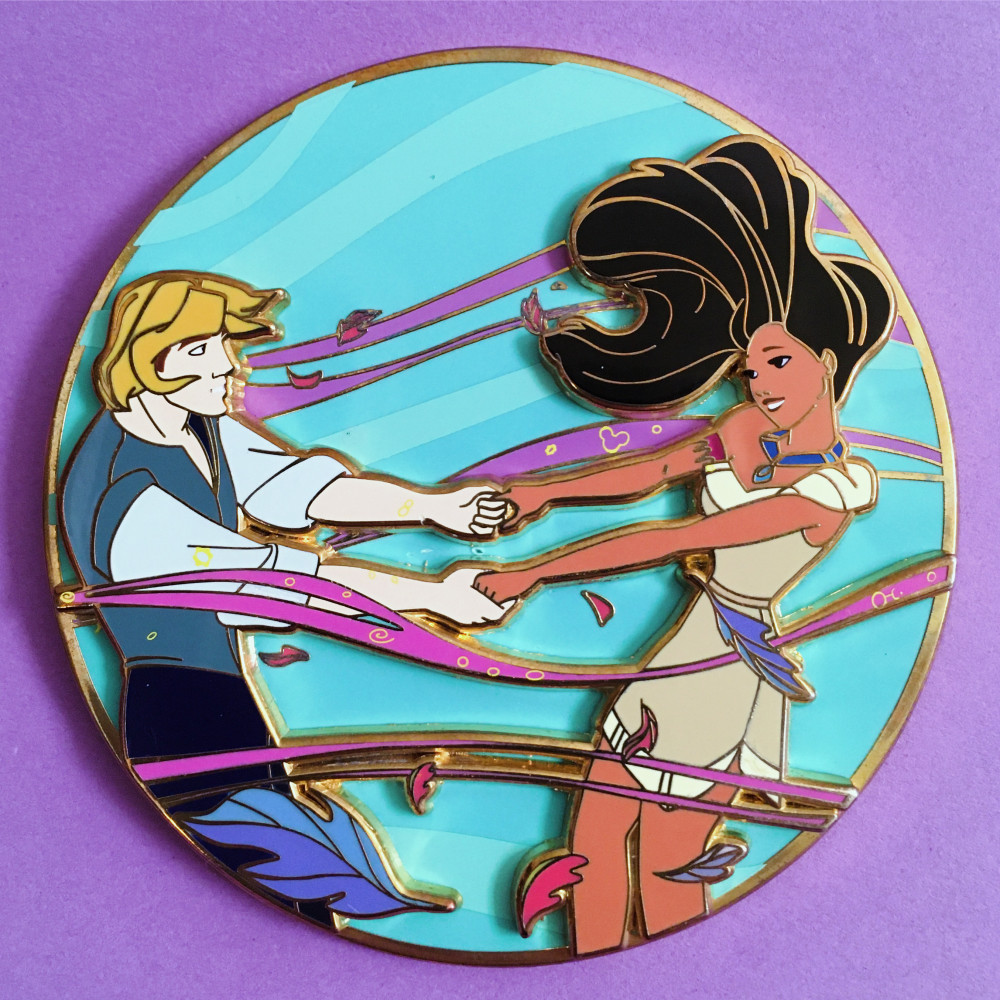 Fantasy Pin Series: Visionary Pins - Pocahontas & John Smith | PIN 66810