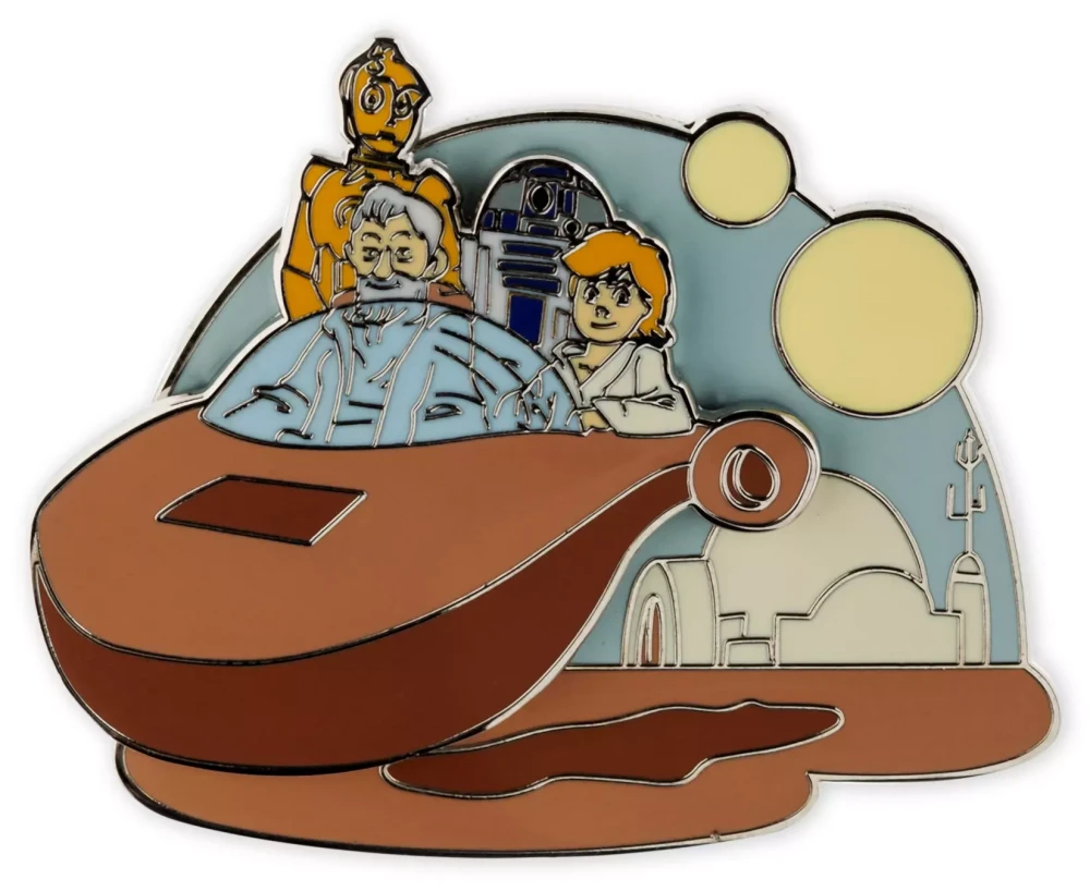 Star Wars Stylized Scenes - Luke Skywalker and Friends | PIN 67102