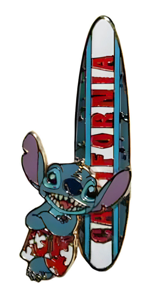 California Surfboard Series - Stitch | PIN 67415