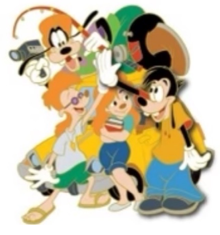 A Goofy Movie - A Goofy Movie Character Cluster | PIN 67445