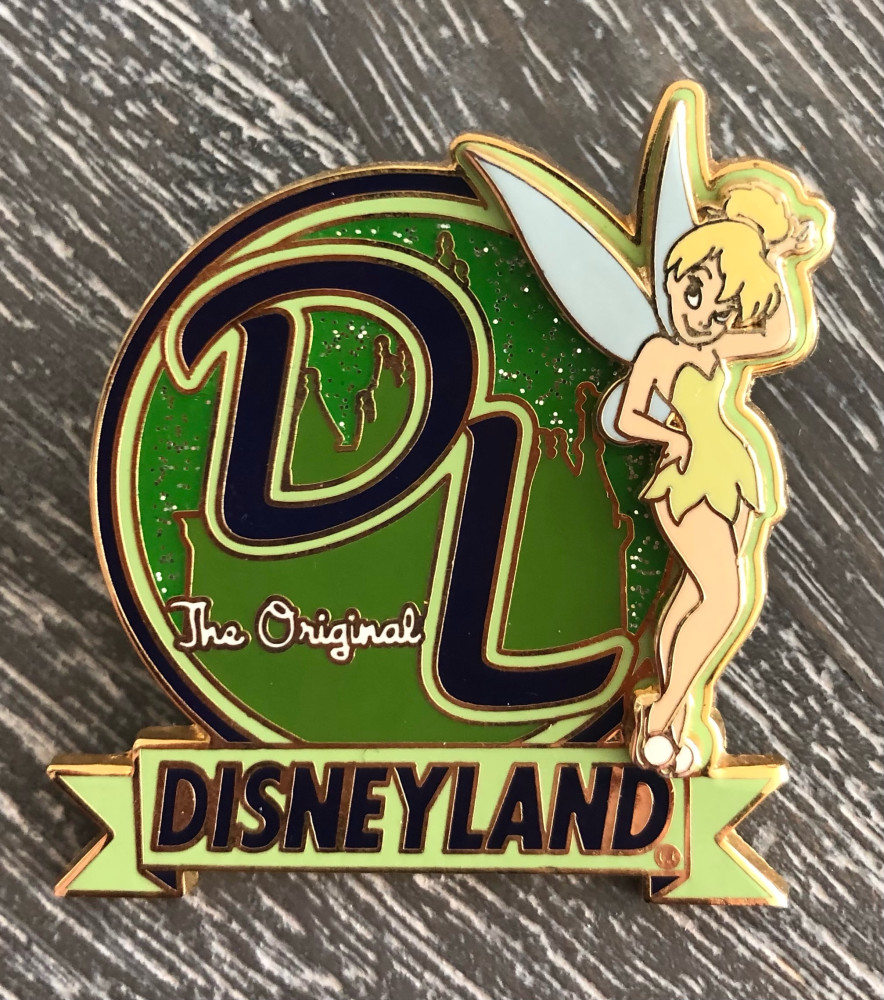 Disneyland Letters - Tinker Bell - DL The Original | PIN 68189