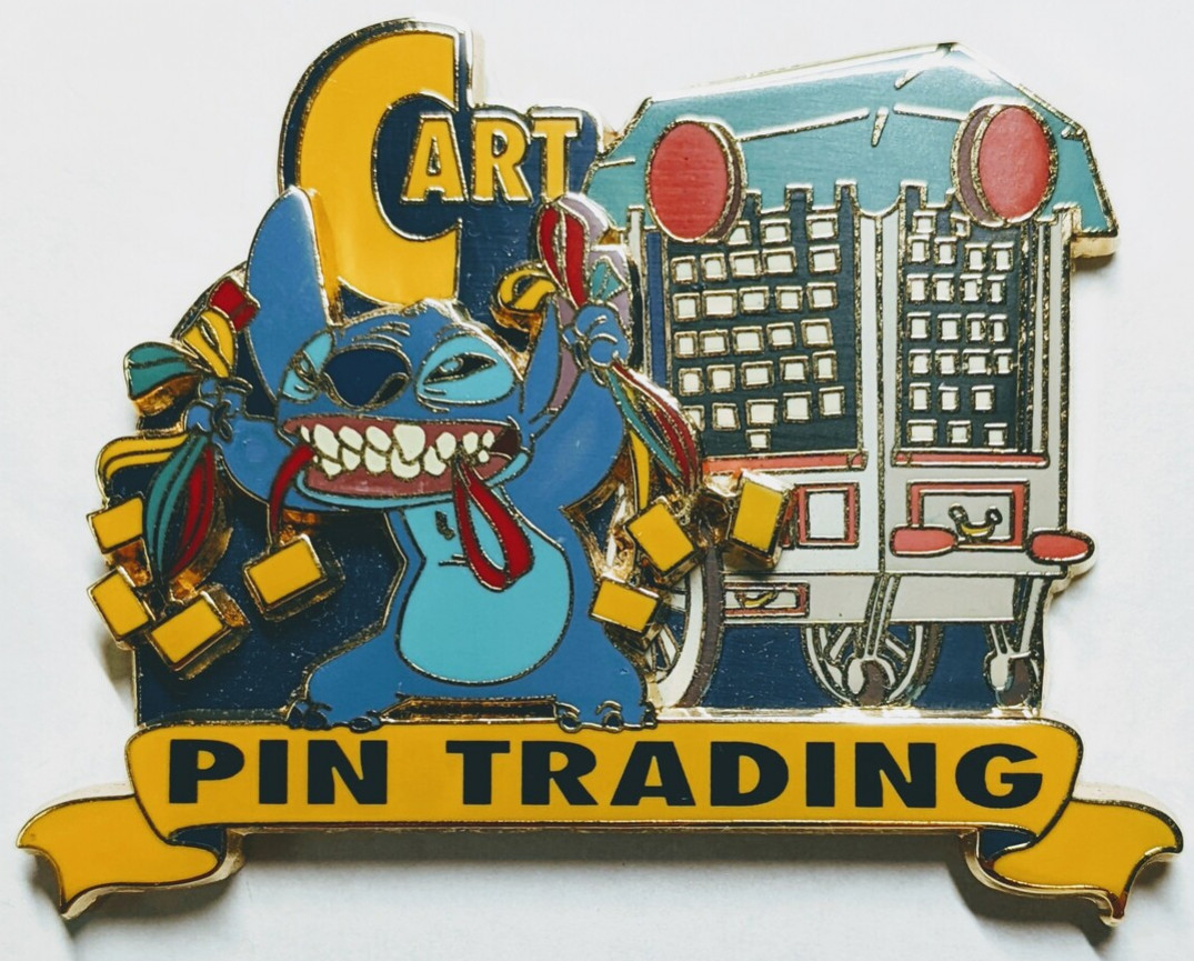 Stitch Invasion Series - Stitch Takes Over Pin Trading Cart | PIN 52341