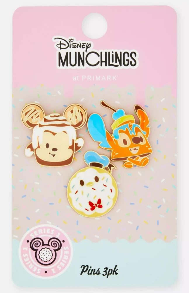 Disney Munchlings at Primark - 3pk Disney’s Munchlings Pins - Mickey ...