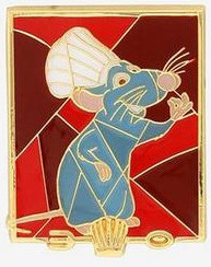 Stained Glass Pixar Characters Blind Box - Remy | PIN 51381