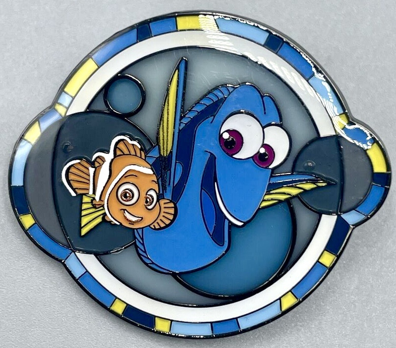 Hot Topic - Pixar Stained Glass - Nemo & Dory | PIN 68579