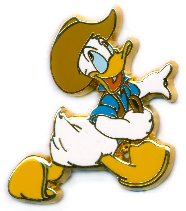 Treasure Hunt Paris - Donald Duck Dressed as a Cowboy | PIN 68642