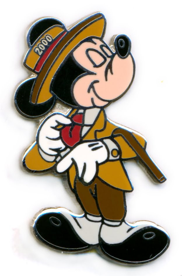 Nifty Nineties Mickey with 2000 on his Hat | PIN 68660
