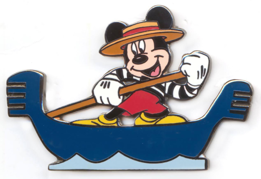 Around the World with Mickey Mouse - Italy - Mickey Piloting a Gondola ...