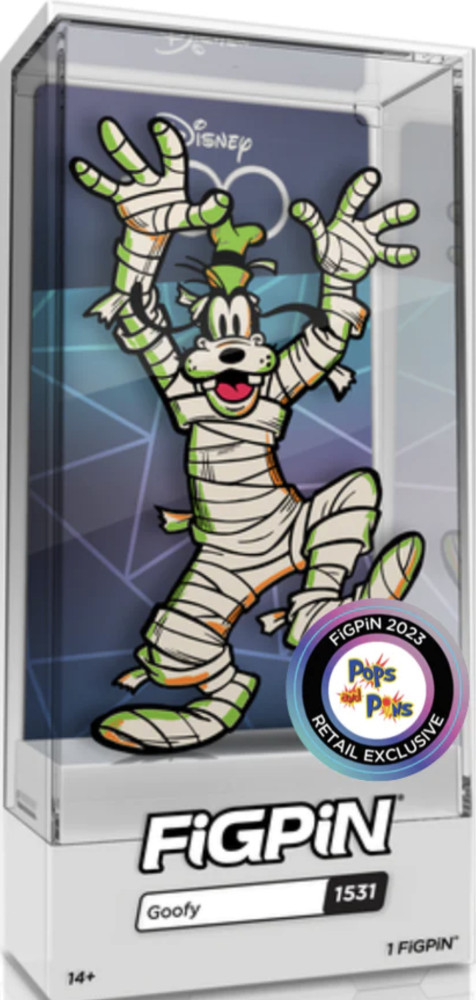 FiGPin - Disney D100 Halloween - Goofy - Mummy Costume (1531) | PIN 68812