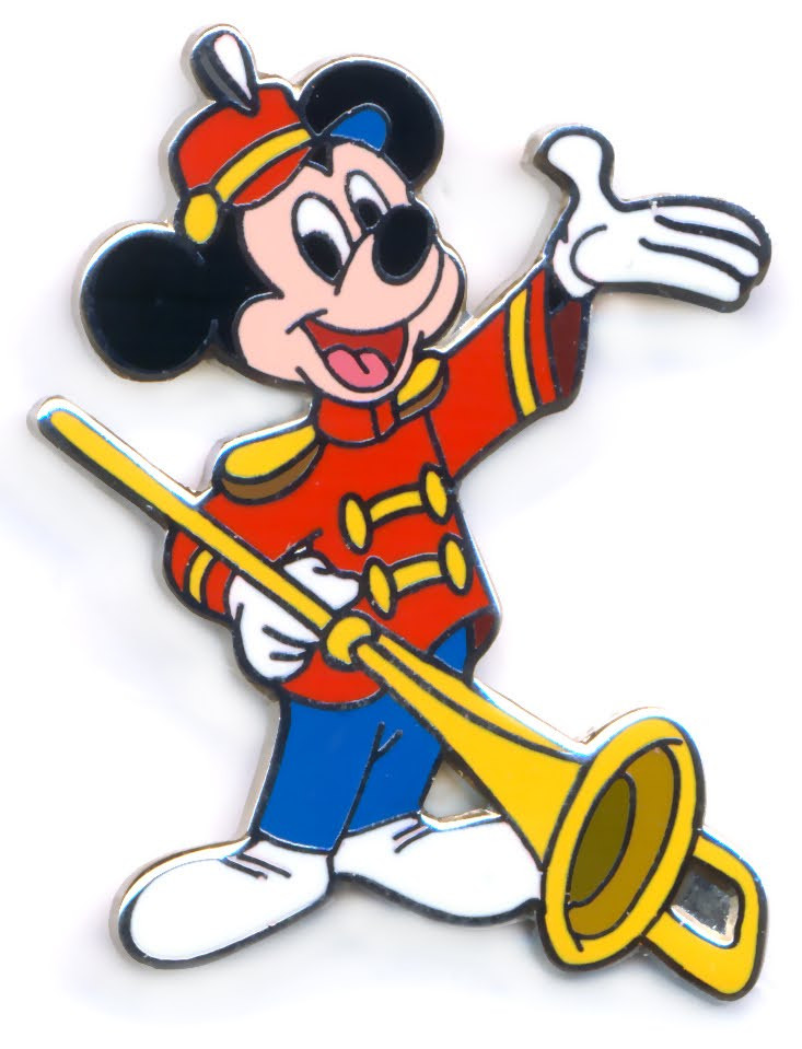 Mickey Mouse Club - Mickey Playing the Trombone | PIN 68831