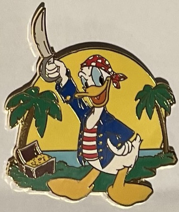 Walt Disney 100th Year - Donald Duck - Pirate Donald | PIN 54151