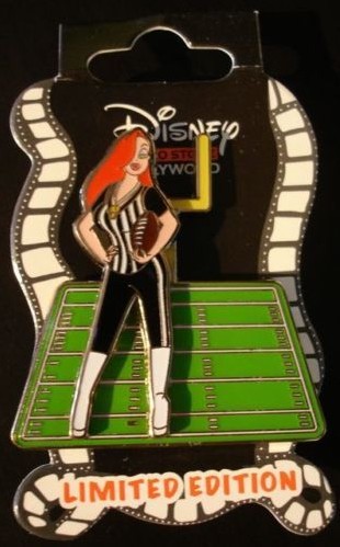 Football Field Series - Jessica as Referee | PIN 6408