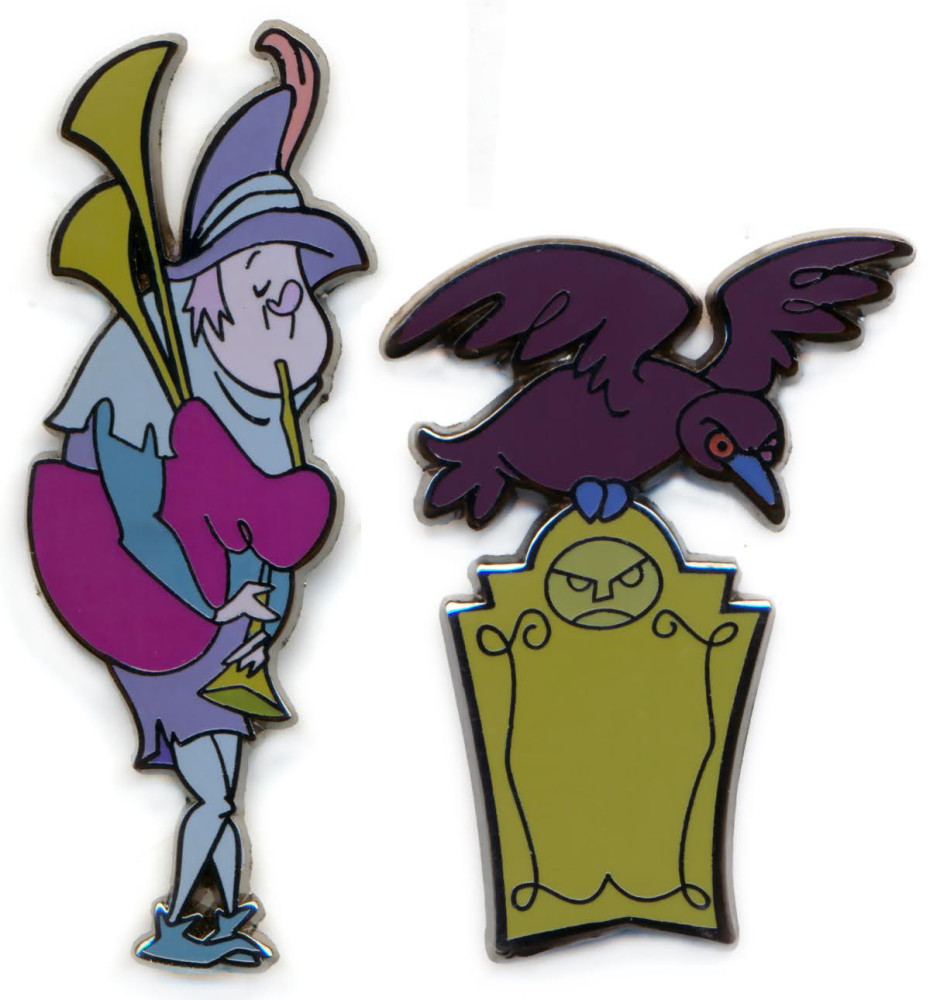 Disney Catalog - Haunted Mansion 2 Pin Sets - Set #4 - The Bagpipe ...
