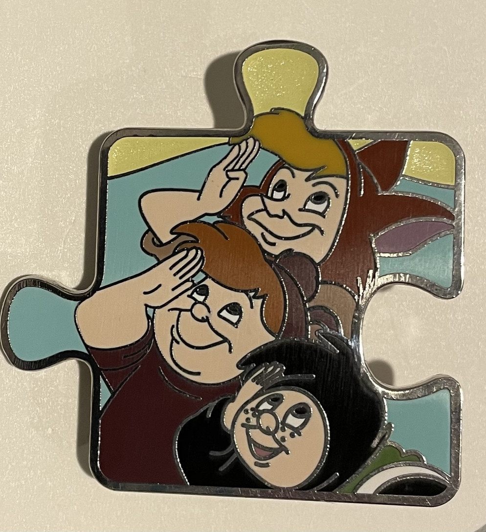 Character Connection Mystery Puzzle - Peter Pan Disney Trading Pin ...