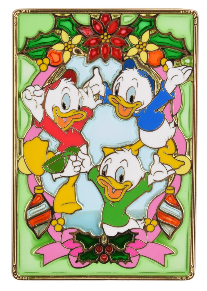 Pink A La Mode (PALM) - Disney Holidays Stained Glass - Huey, Louie ...