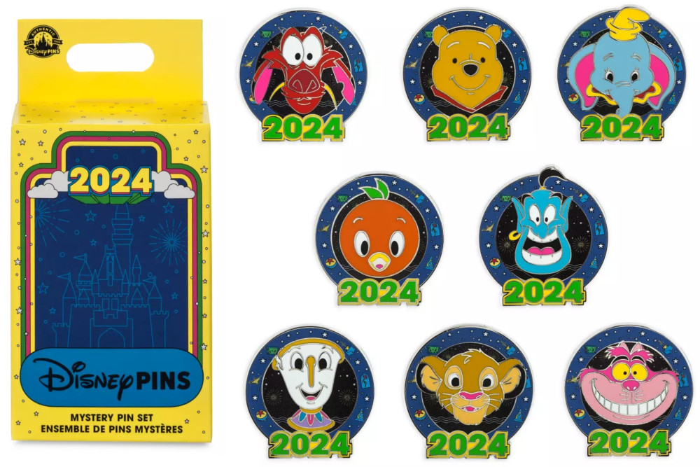 2024 Dated Year Pins Disney Trading Pin Series | Pin & Pop