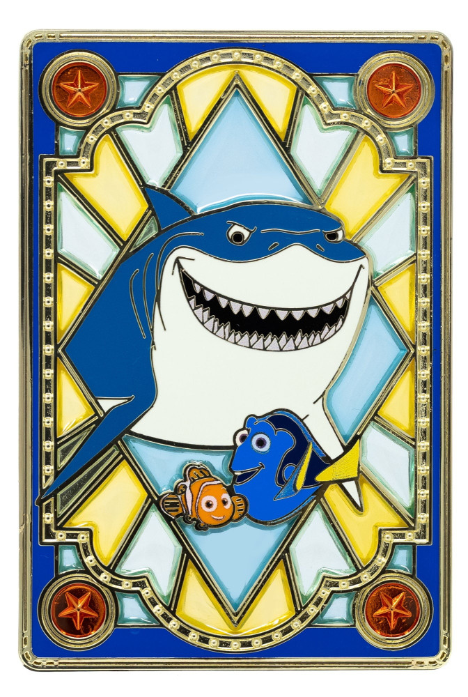 Pink A La Mode (PALM) - Pixar Stained Glass Series - Bruce, Dory, and ...