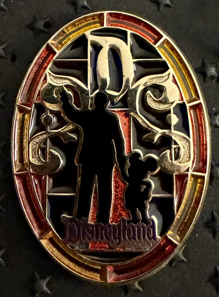 Walt Disney - Mickey - Partners Statue - Stained Glass | PIN 70163