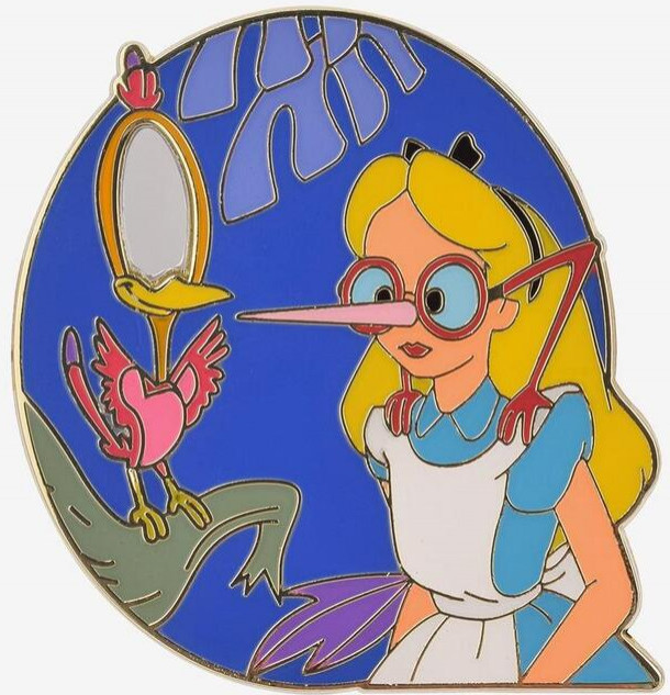 BoxLunch - Disney - Alice in Wonderland Mirror Bird | PIN 56038