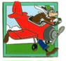 Disney California Adventure - Goofy Running A Plane | PIN 70791