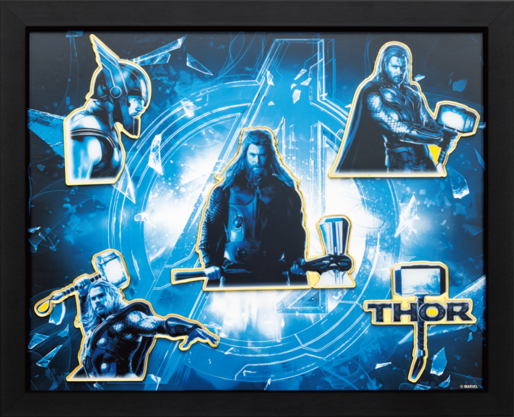 Happy Kuji (Happyくじ) - Marvel Infinity Saga - Thor Framed Pin Set | PIN ...
