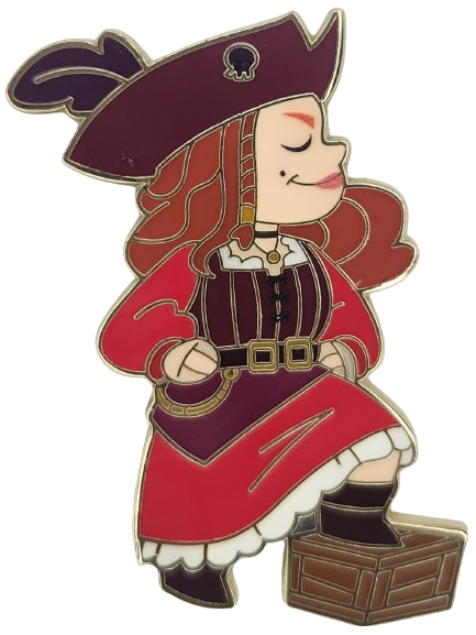 Pirates of the Caribbean Cuties Booster Set - Captain Redd ONLY | PIN 71743