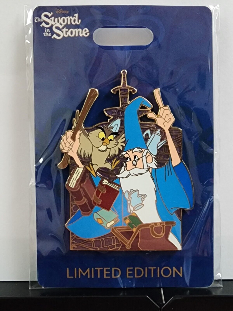 The Sword in the Stone 60th Anniversary - Merlin & Archimedes | PIN 71942