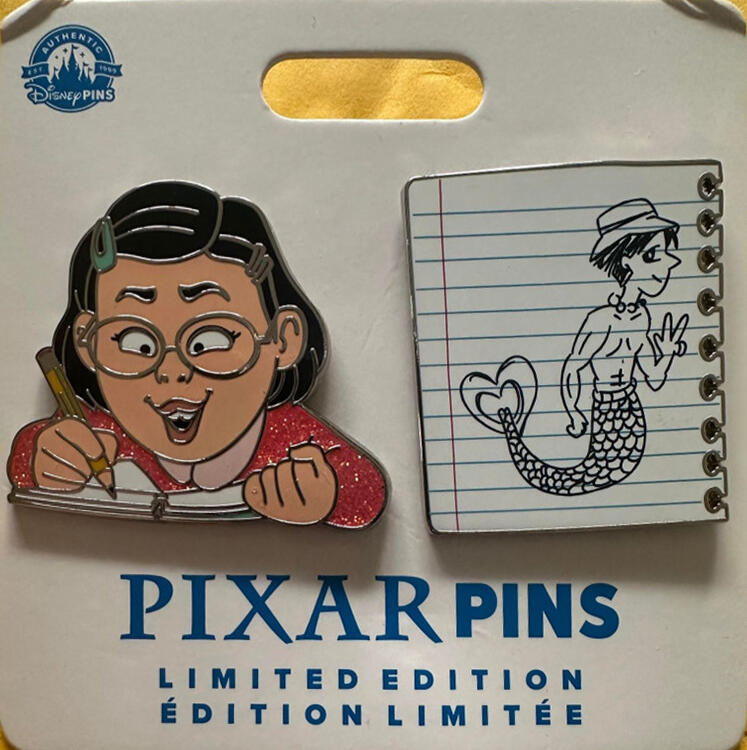 Turning Red - Mei and Drawing Pin Set - Full Set | PIN 72689