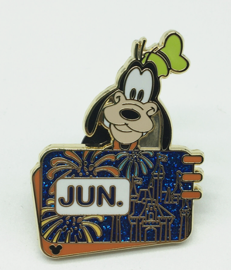 Calendar Hidden Mickey - June - Goofy | PIN 72778
