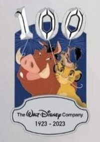 DEC 100 Walt Disney Co Years Balloon Series - Pumbaa, Timon, and Simba ...