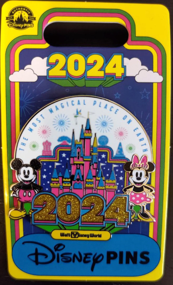 2024 Dated Year Pins - Walt Disney World Logo | PIN 73062