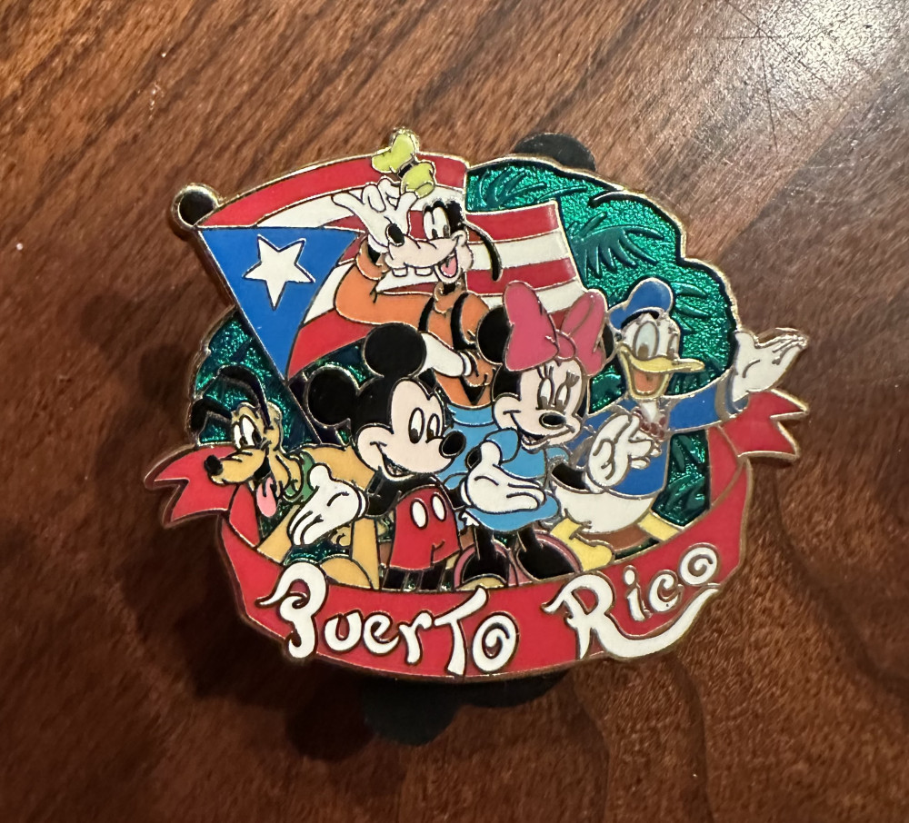 Fab Five - Mickey, Minnie, Donald, Goofy and Pluto Puerto Rico | PIN 73067