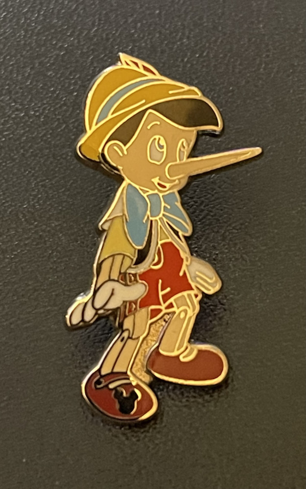 WDW Hidden Mickey Series 2013 Wave B: Disney's Pin Traders Icons - Pinocchio Completer | PIN 73473