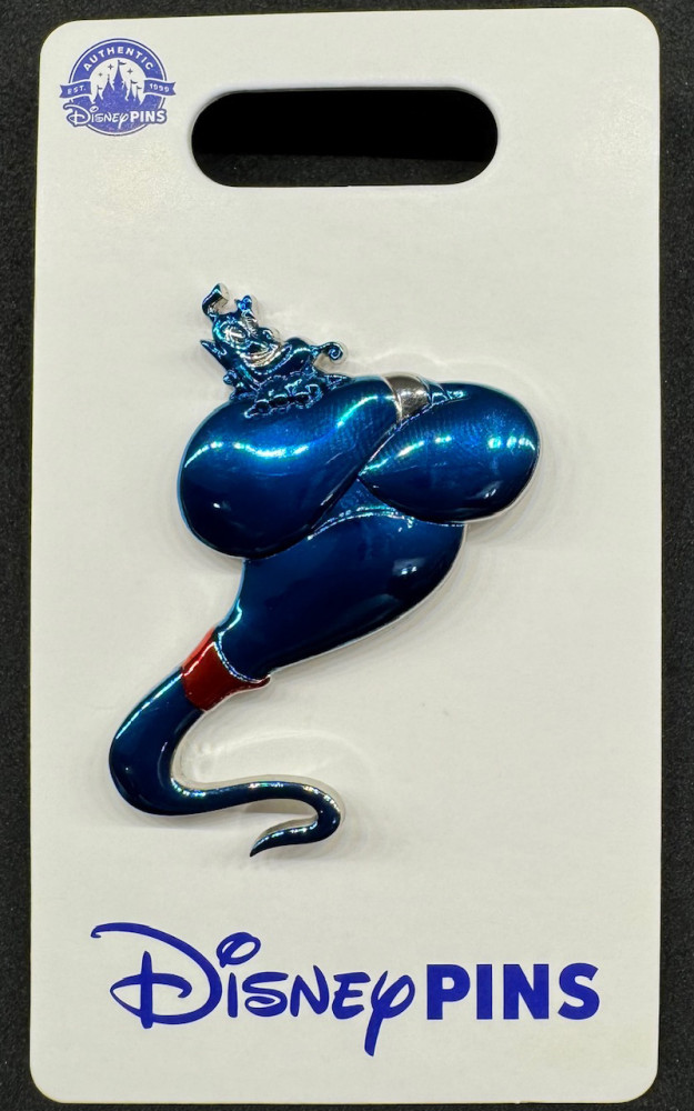 Metallic 3D Sculpted Pin Collection - Genie | PIN 74019