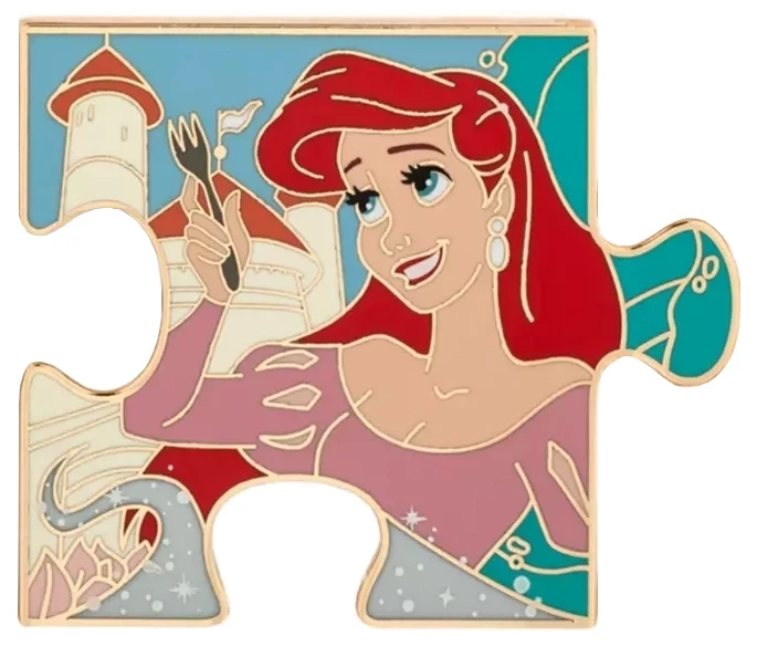Character Connection Mystery Puzzle - Princesses - Ariel | PIN 74106