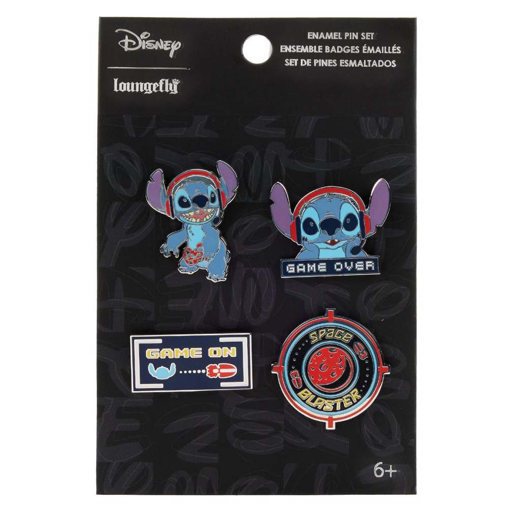 Lilo & Stitch - Stitch Gamer Pin Set GameStop Exclusive | PIN 74296