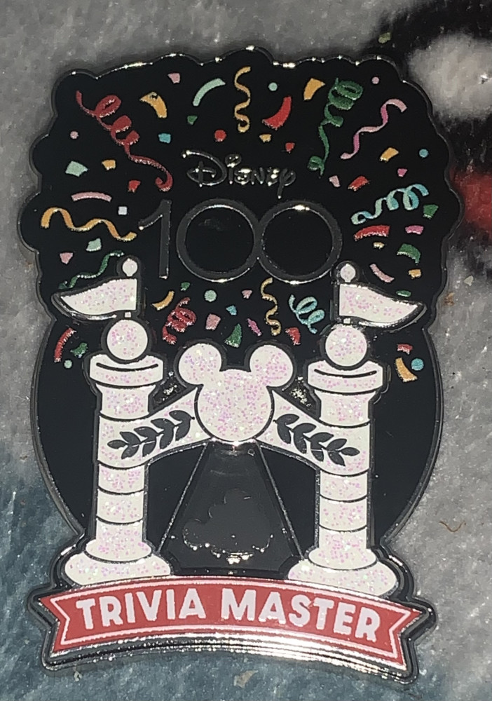 Disney100 Platinum Celebration - Disney 100 Trivia Master | PIN 74387