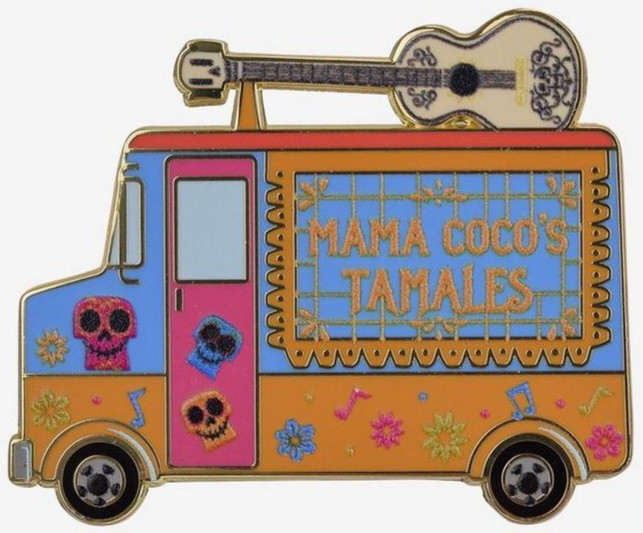 BoxLunch - Our Universe Pixar Food Truck Pin Sets - Coco Pin Set - Mama ...