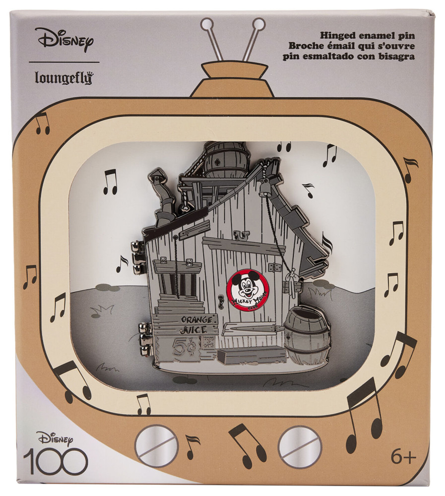 Loungefly - Collector Box - Disney100 Mickey Mouse Club Hinged Pin | PIN 74390