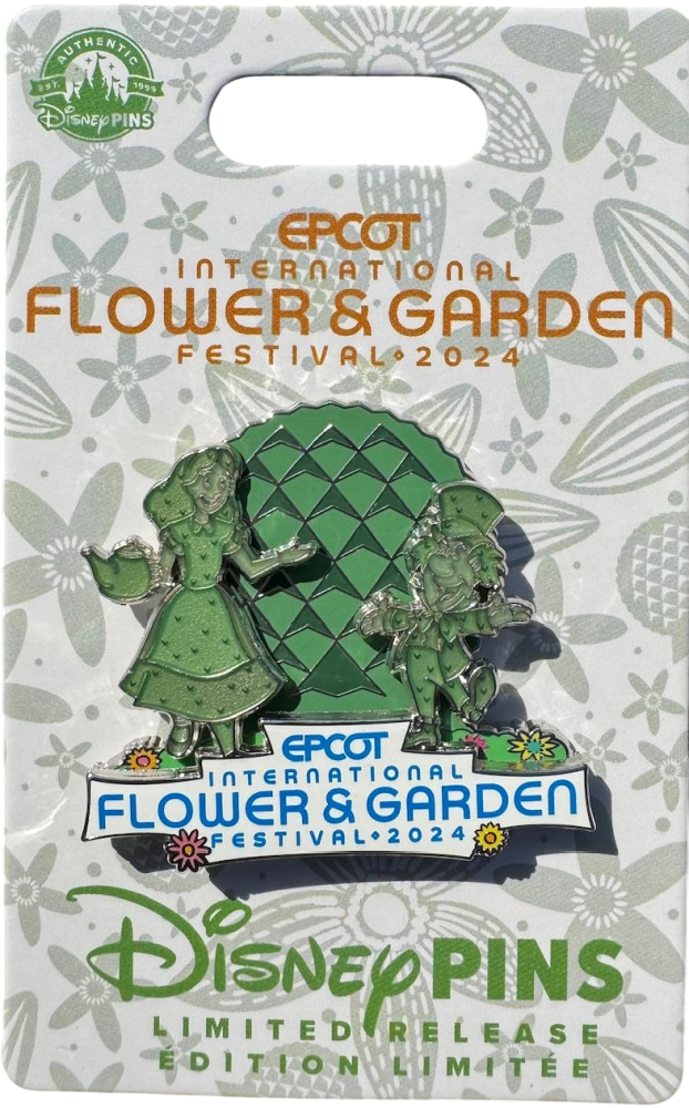 EPCOT International Flower & Garden Festival 2024 - Alice in Wonderland ...