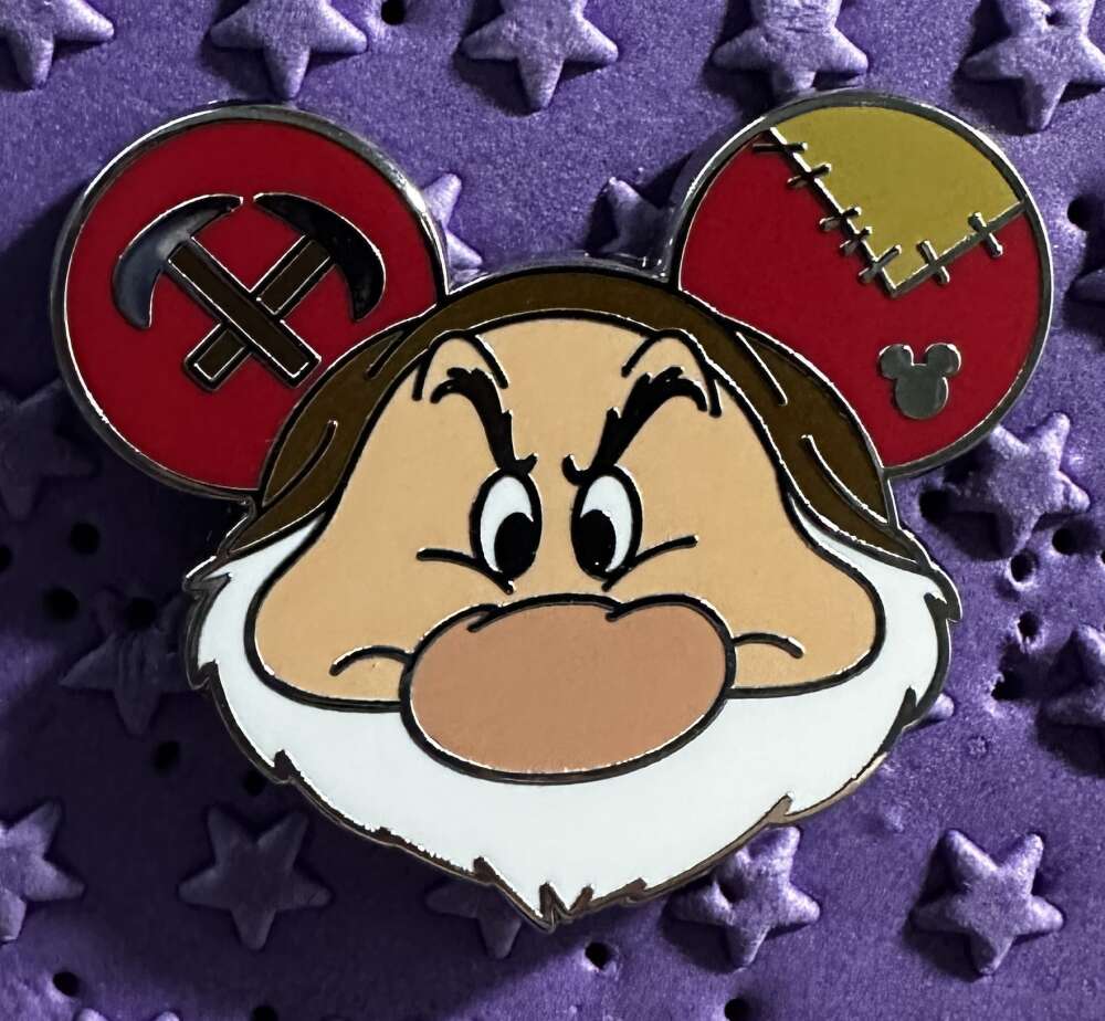 DLR Hidden Disney Series 2024: Ear Hats - Grumpy | PIN 75018