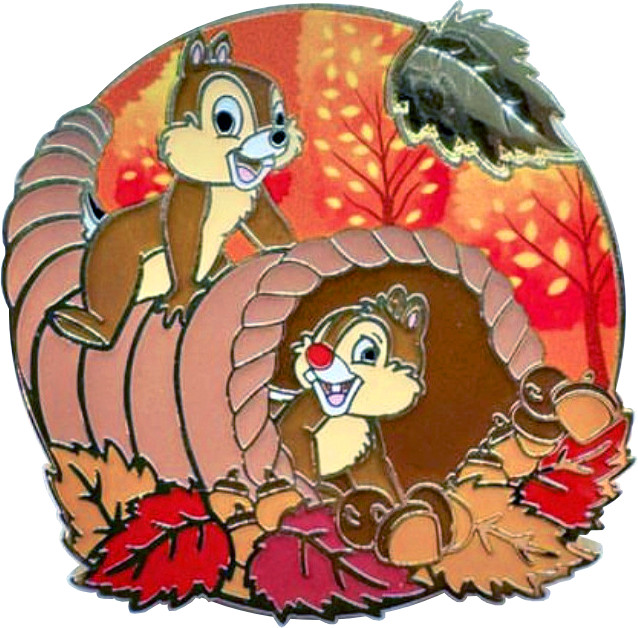 Characters with Gold Weather Icons Series - Chip and Dale with ...