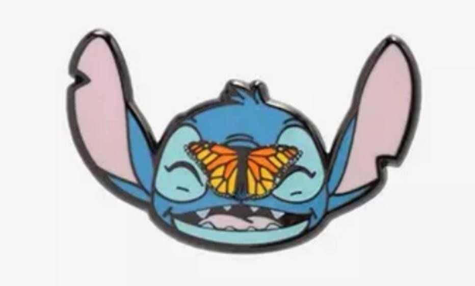 Stitch Springtime Daisy Mystery Collection - Stitch Butterfly on Nose ...