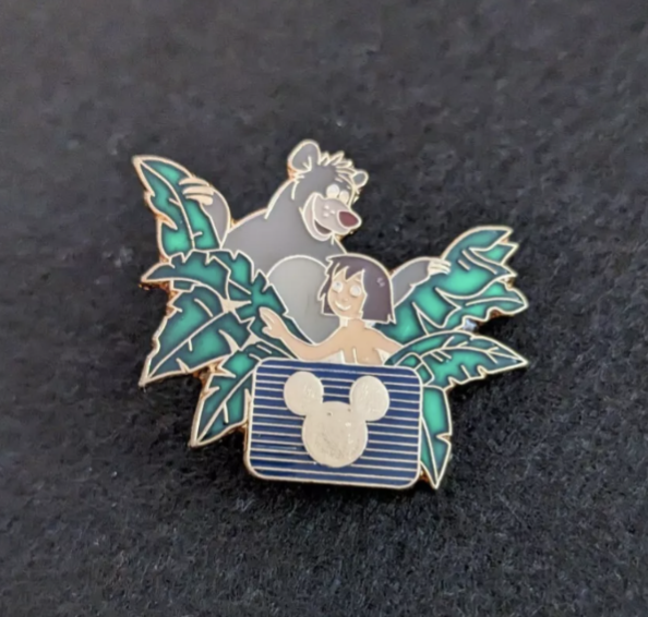 Disney Channel - Mowgli and Baloo Logo | PIN 75465