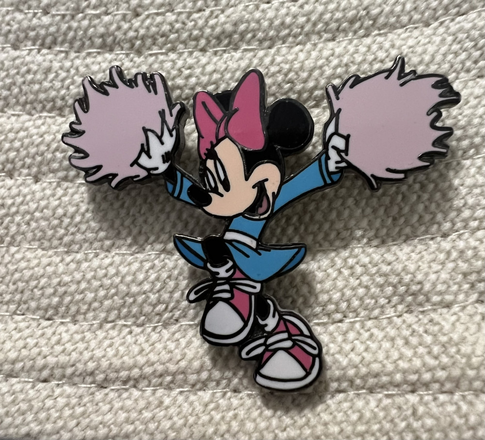 Cheerleading - Minnie Mouse Pink Pom Poms | PIN 75725