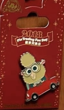 Zootopia 2018 pin trading fun day - Dawn Bellwether Driving | PIN 75755
