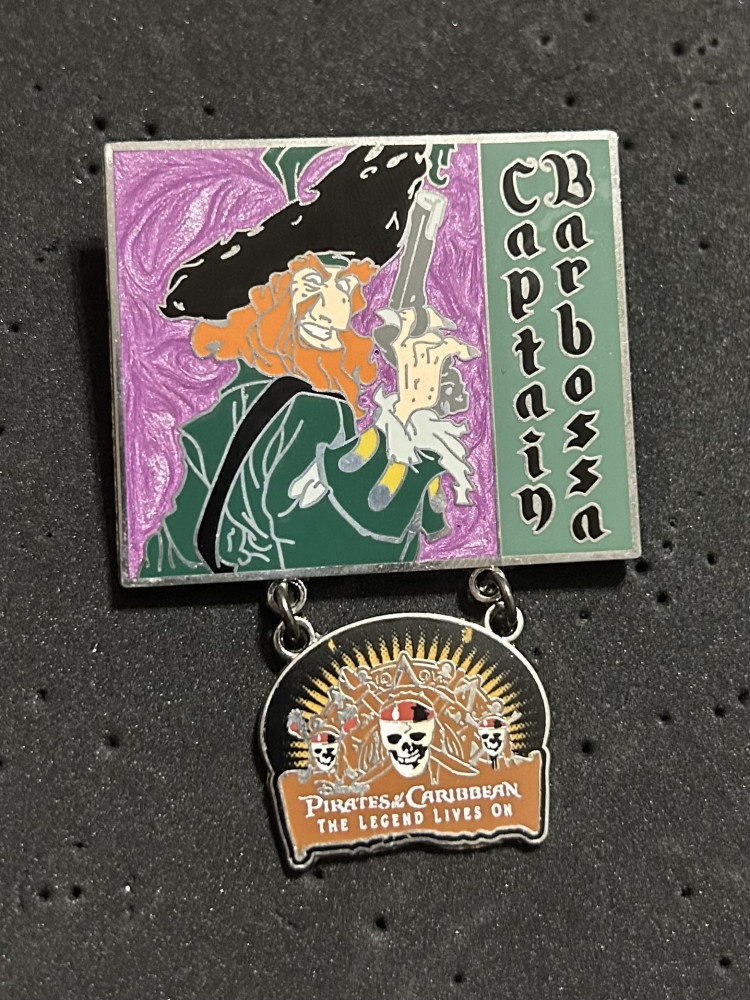 Pirates of the Caribbean: The Legend Lives On - Captain Barbossa | PIN ...