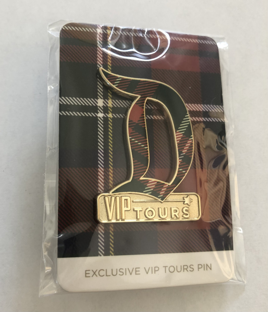 Disney VIP Tours - Disneyland VIP Tours - Plaid Gothic D | PIN 76454